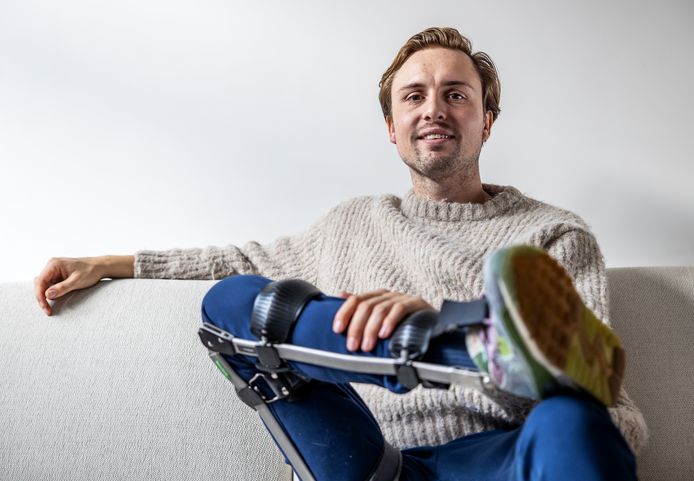 Menno is verlamd door skiongeluk, maar hij is niet te stoppen ...