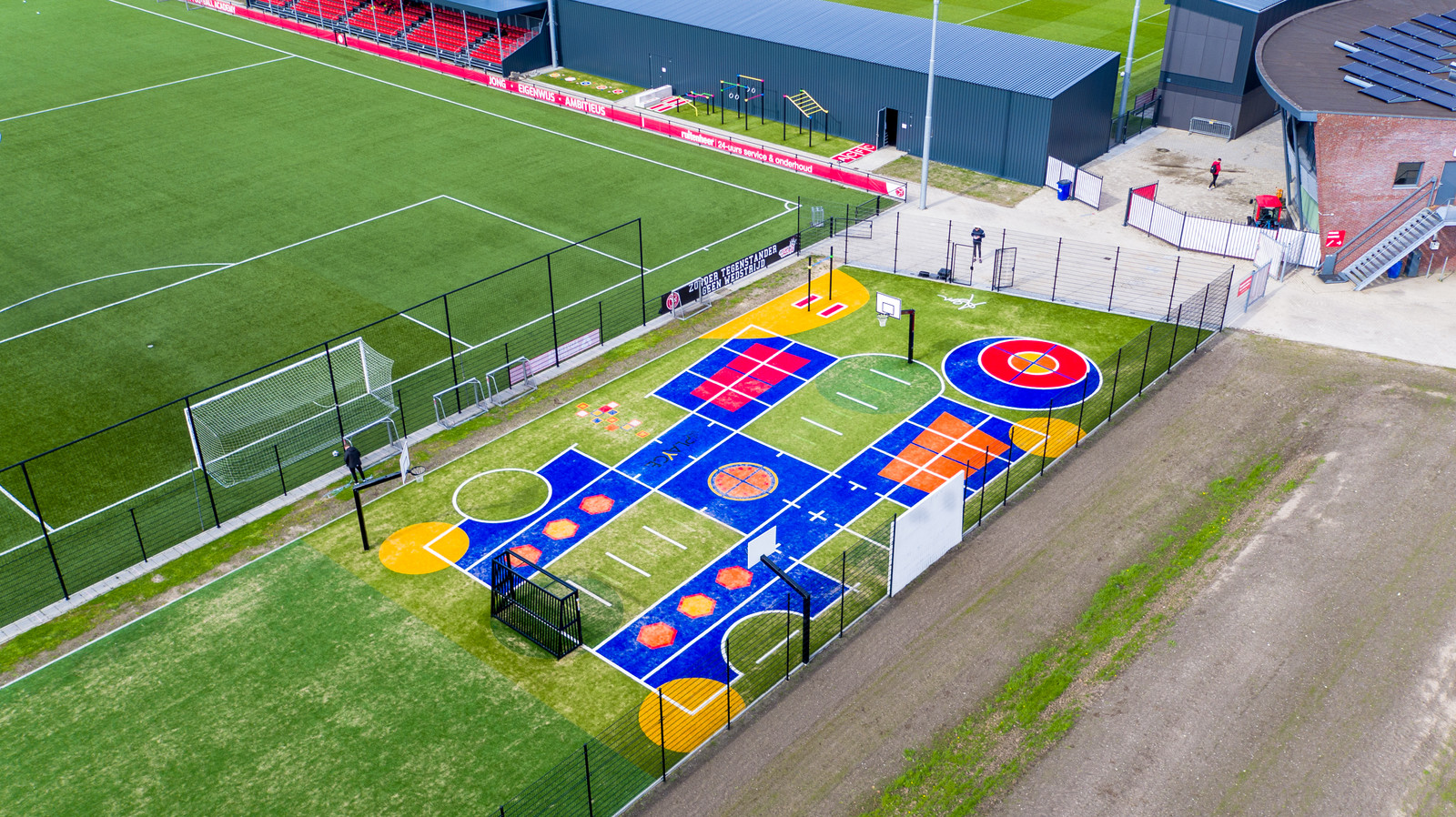 Van een freerunpark tot een multicourt: deze spectaculaire ...