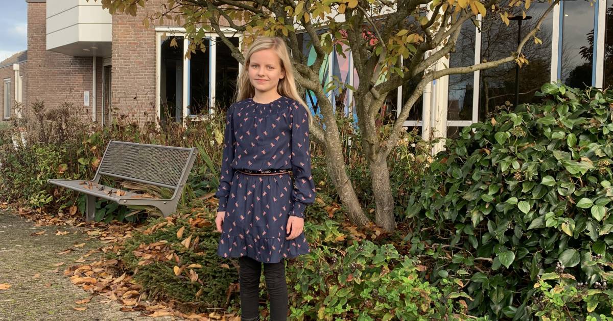 Roos (9) wordt de nieuwe kinderburgemeester van Molenlanden ...