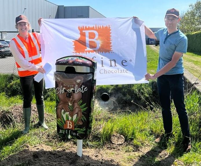 ChocDecor organiseert zwerfvuilactie in Everslaarbos | Lokeren | hln.be
