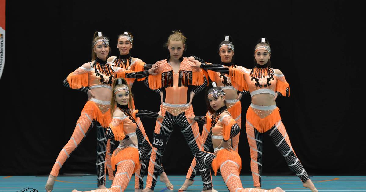 Maldegem mag wedstrijdseizoen discodansen openen: 480 dansers tekenen present | Maldegem | hln.be