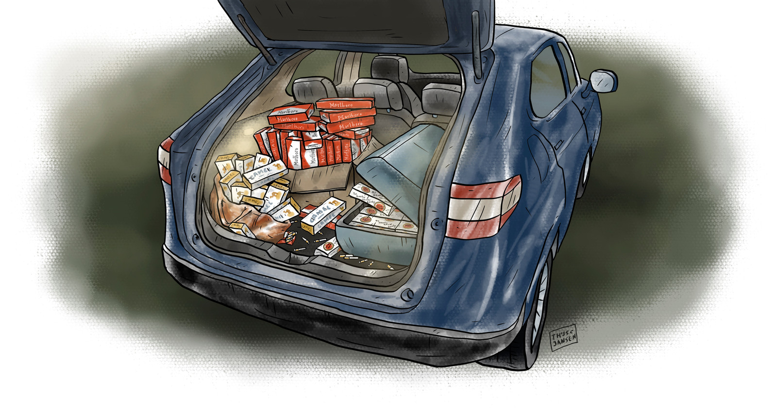 Pakje peuken in de winkel kost straks 13 euro, via Telegram 3,50 euro ...