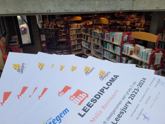 Meer dan 40 Izegemse kinderen en jongeren ontvangen leesdiploma ...