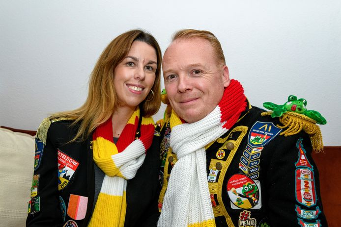 ‘Morgen wordt fantastisch!’, staat er op het door hem bedachte embleem ...