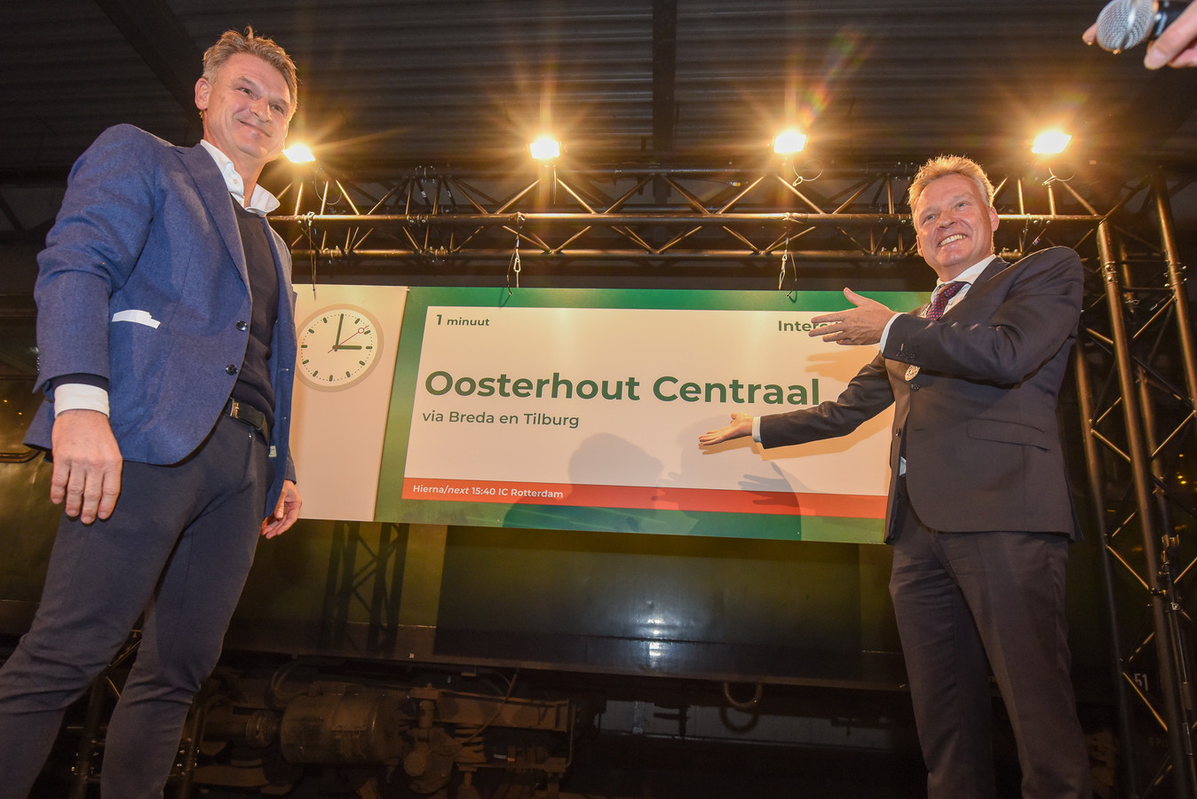 Oosterhout had voor één dag een station - en de trein vertrok 10 ...
