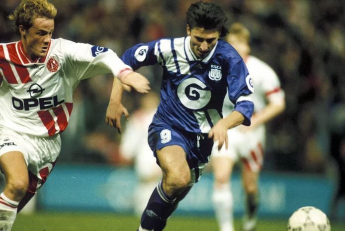 IN BEELD. Luc Nilis keert terug naar Anderlecht: de beste foto’s van de ...