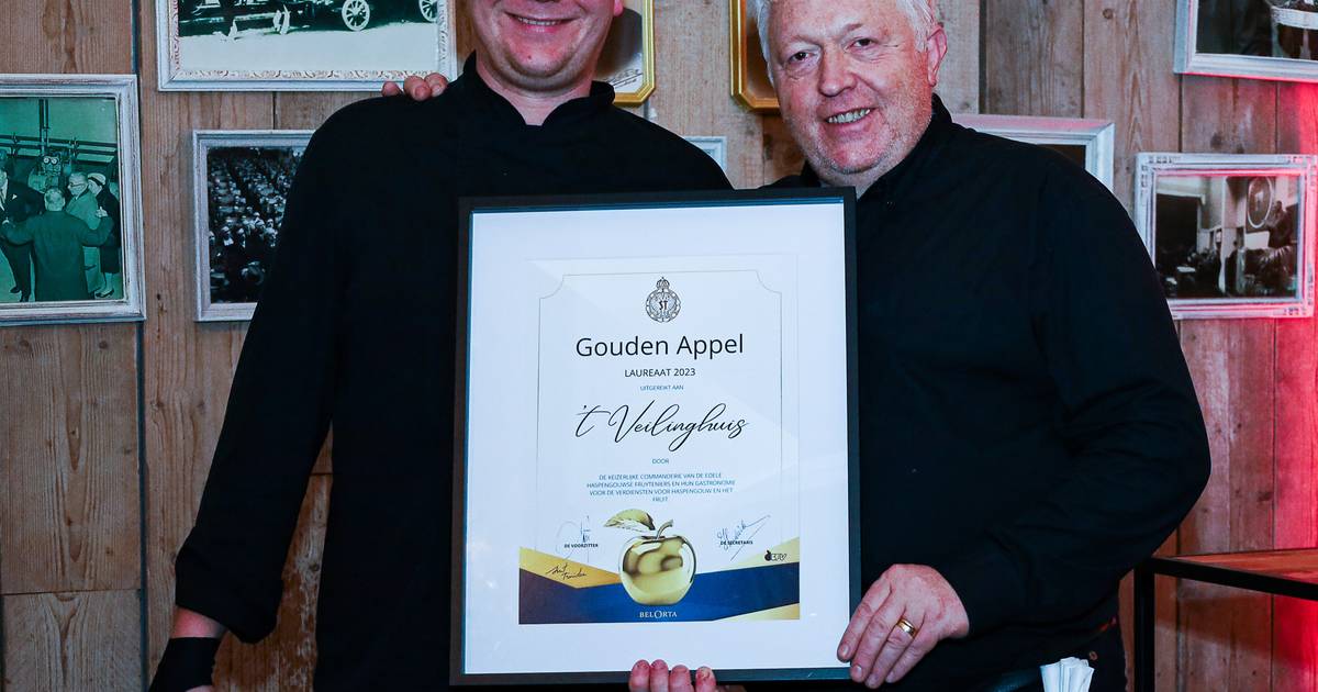 Jan Withofs krijgt eerste ‘Gouden Appel’ voor promotie van Haspengouws ...