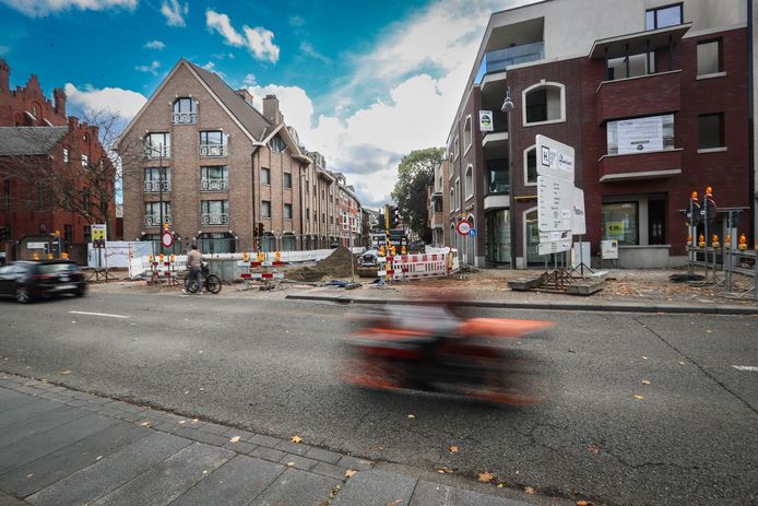 IN BEELD. Werken in Hasseltse Toekomststraat vangen aan | Hasselt | hln.be