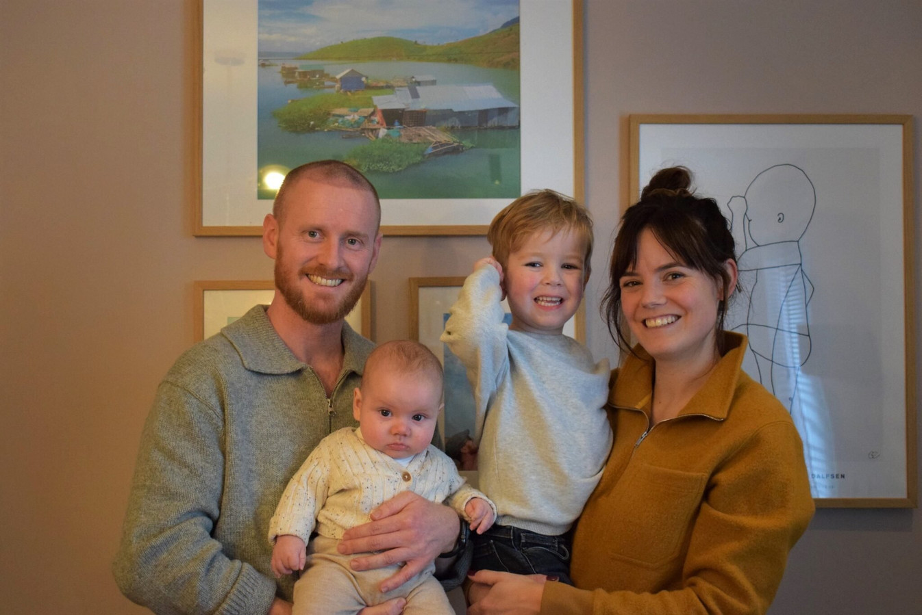 Binnenkijken bij Anke en Mitch in Koningsdaal: 'Alle muren lichtroze ...