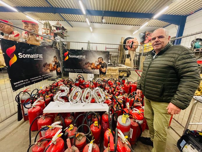 Al 10 jaar controleert Somati FIE de brandblussers in de ...