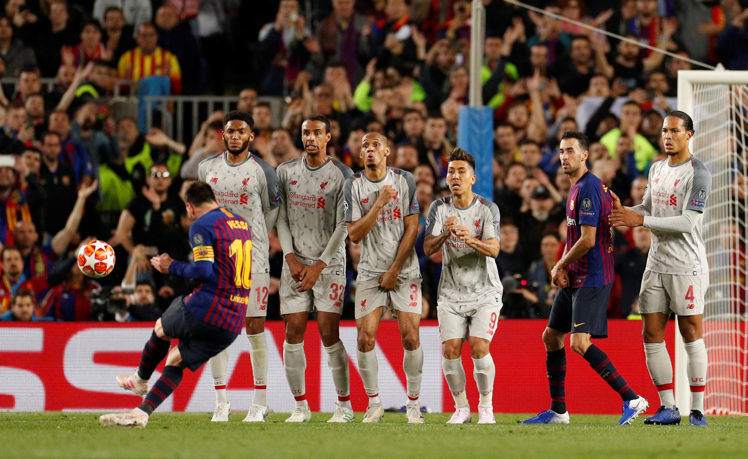 Messi's vrije trap tegen Liverpool verkozen tot mooiste Champions ...
