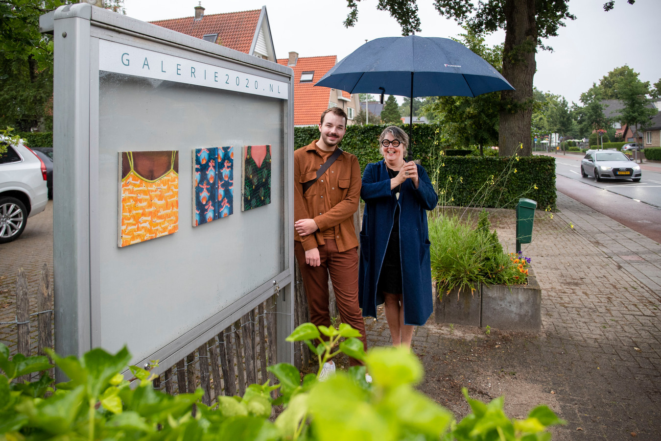 Misschien wel de kleinste galerie van Nederland staat in Otterlo en ...