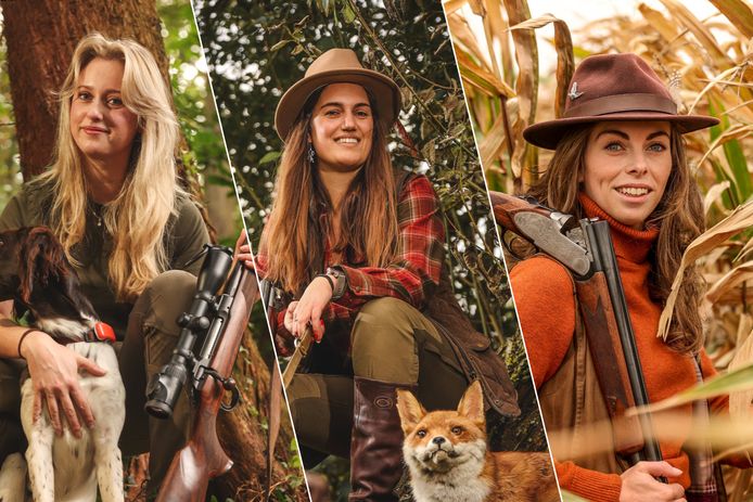 Dubbel zoveel vrouwen gaan op jacht: “Soms stuurt iemand ‘moordenaar ...