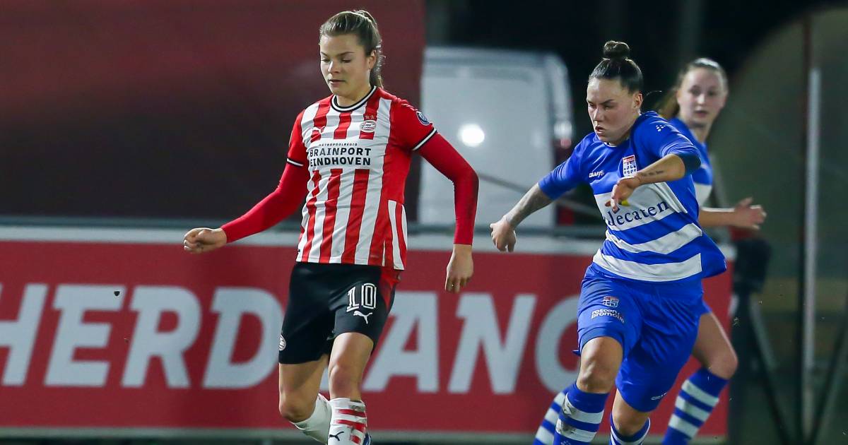 PSV Vrouwen tweede in eredivisie cup na ruime zege op PEC Zwolle ...