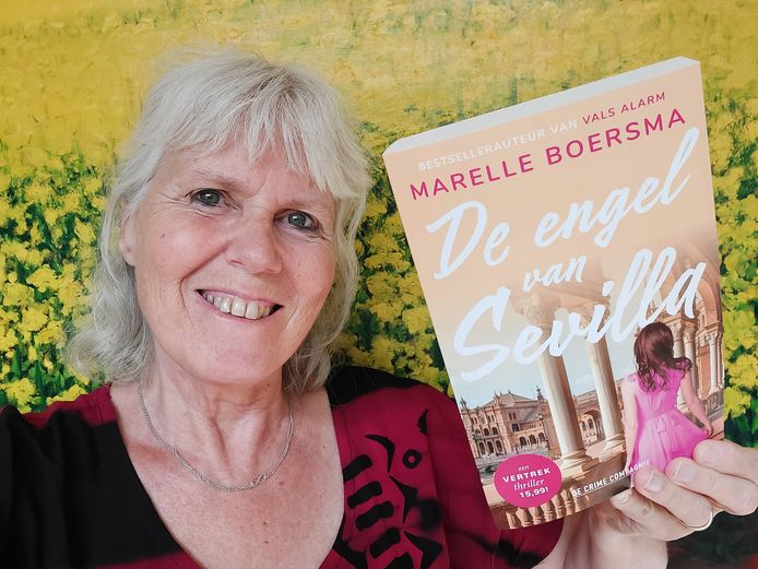 Marelle Boersma schreef een humoristische thriller, zodat ze niet ...