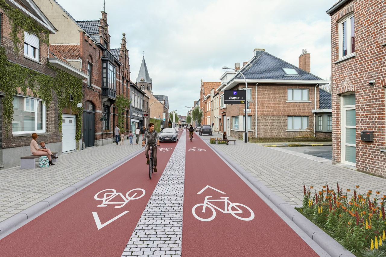 Driekerkenstraat in Bissegem wordt fietsstraat en krijgt knip aan ...
