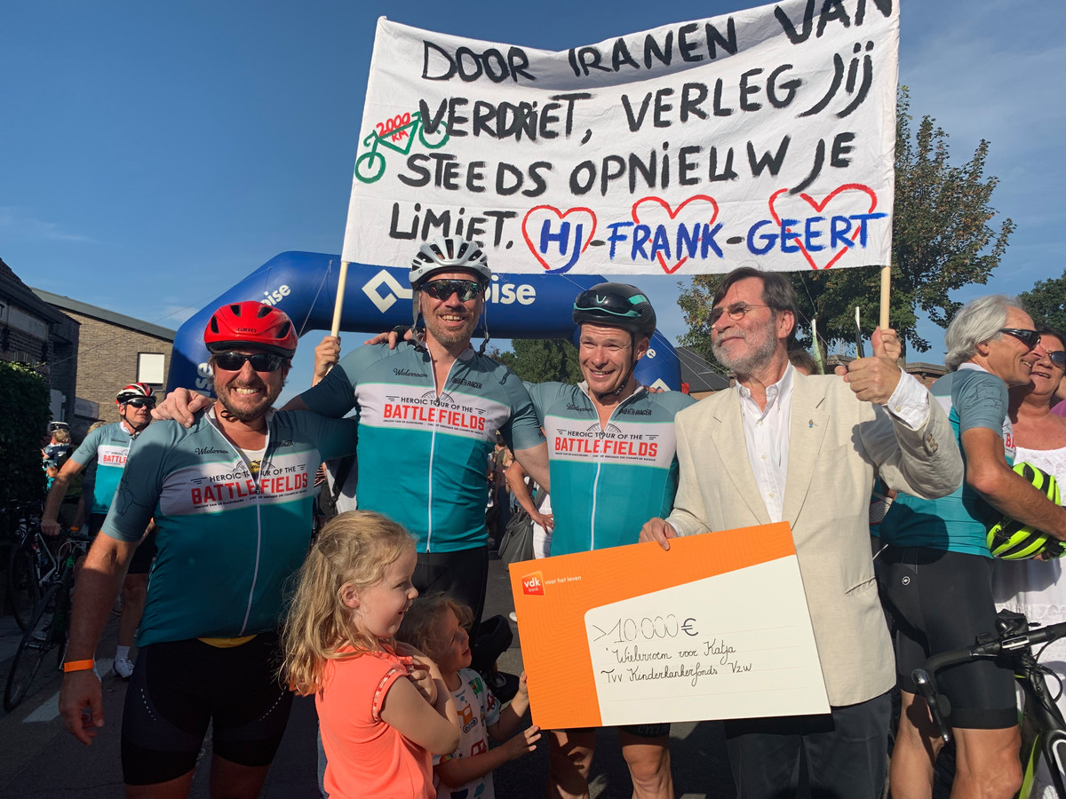 Hans Jurgen (49) haalt 7.500 euro op nadat hij zowel Ronde van ...