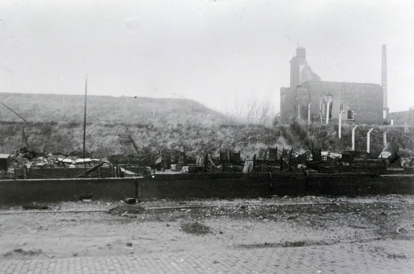 Fort Westervoort, waar in 1940 de eerste Duitse slachtoffers op ...