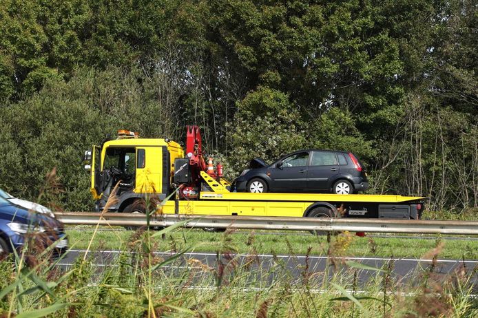 Ongeval tussen twee auto's veroorzaakt file op A58 bij Rilland | Bergen op Zoom | bndestem.nl