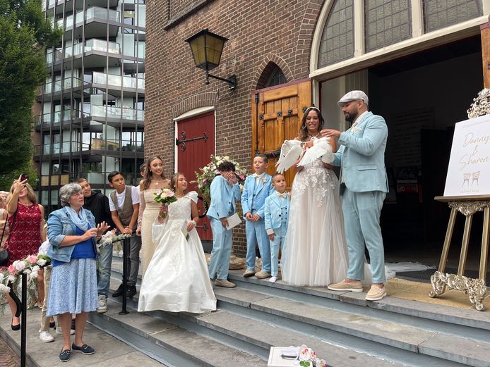 Danny en Sharon trouwden op vrijdag de dertiende: ‘Het is onze ...