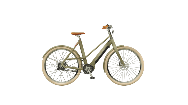 De elektrische versie van de stijlvolle Veloretti-fiets gaat het ...