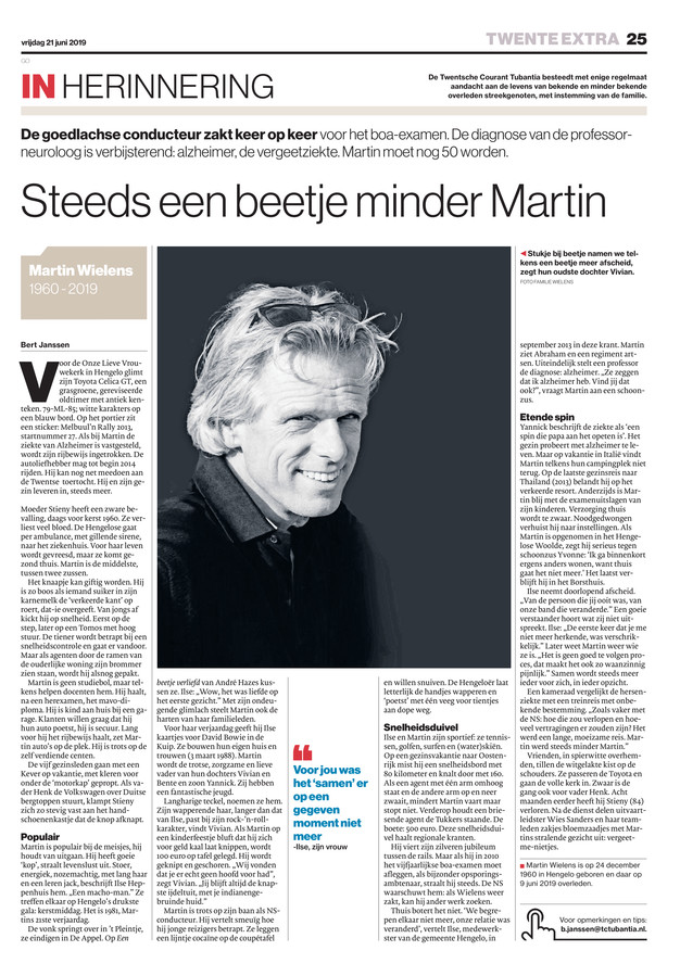 Ilse en de kinderen verliezen bij leven hun geliefde Martin: ‘Hij had ...