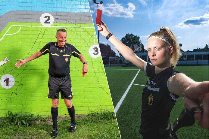 Deze scheidsrechters uit het jeugdvoetbal zijn blij dat enkel kapitein ...