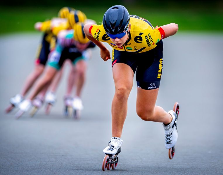 Jutta Leerdam over haar nieuwe schaatsploeg: ‘Ik had meer haantjes ...