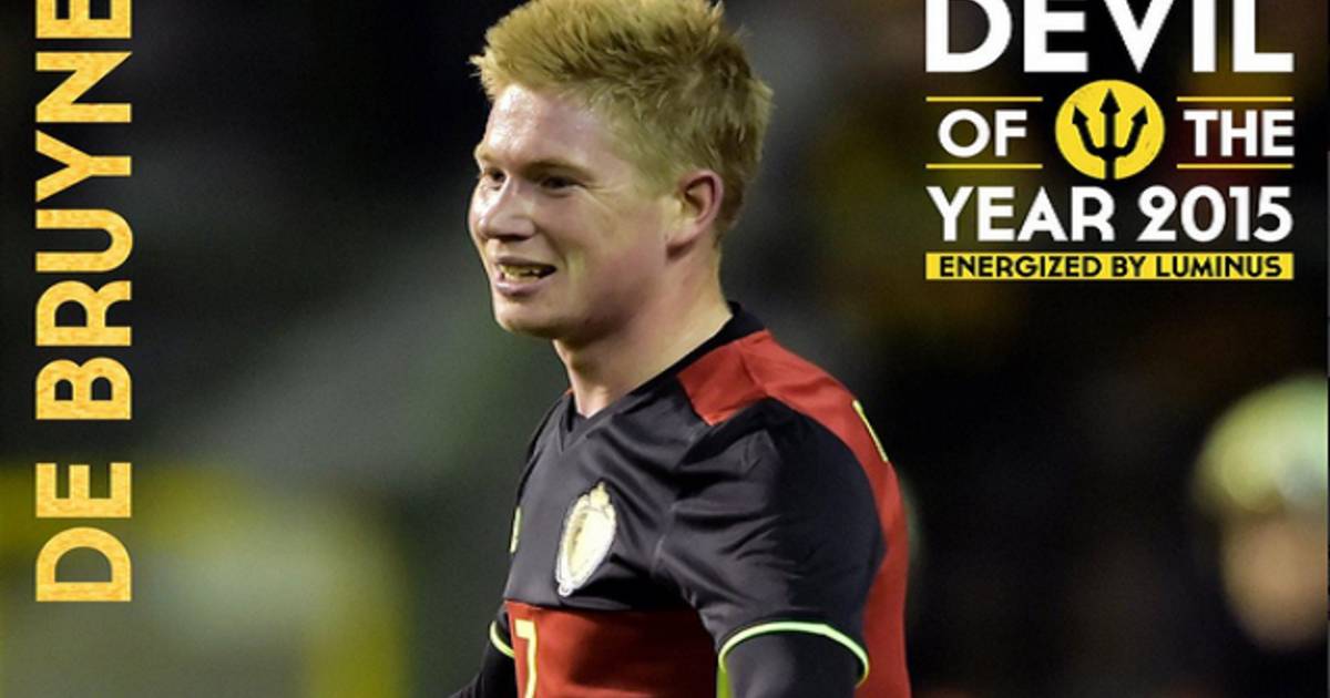 Kevin De Bruyne is 'Duivel van het Jaar' | Rode Duivels | hln.be