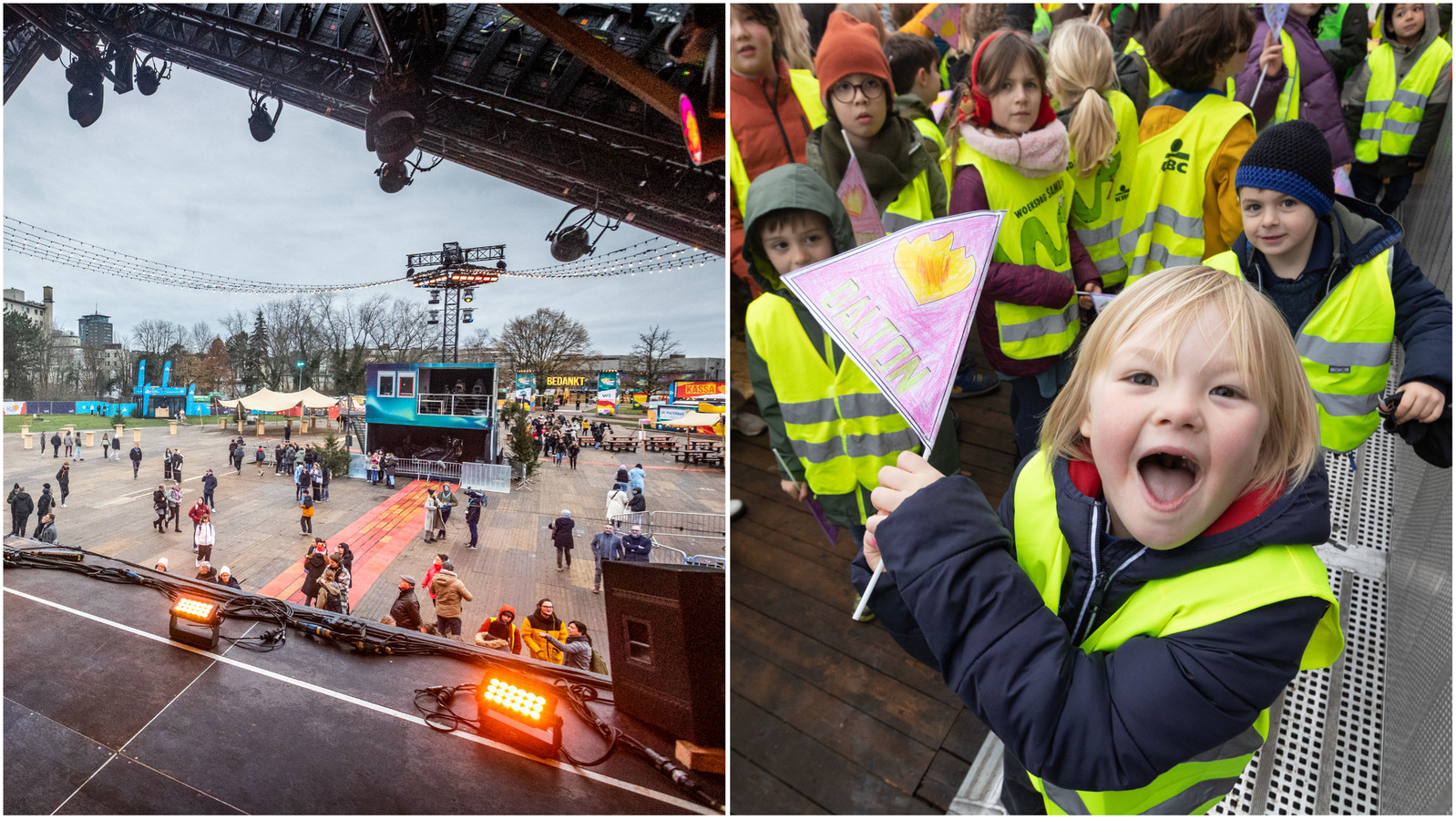 Hasselt meteen in vuur en vlam dankzij De Warmste Week... en ...