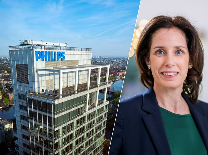 Dit is de eerste vrouw in de Philips-top en ze komt uit Eindhoven ...
