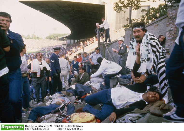 Frank Raes moest machteloos toekijken op het Heizeldrama: ‘De grond was ...