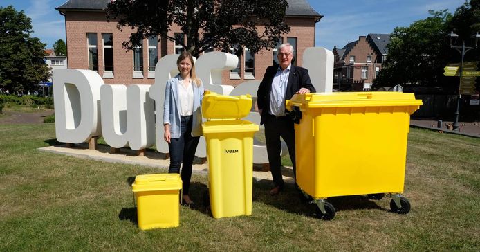 Vanaf 16 november verloopt papierophaling met gele containers | Duffel ...