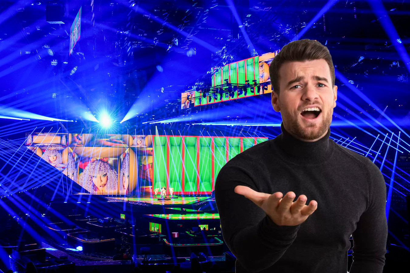 Muziektolk Robin is de (dansende) Irma Sluis van het Songfestival ...