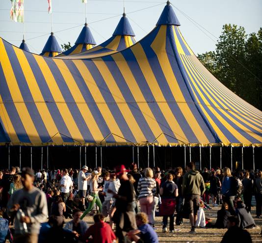 Nieuwe tent KluB C vervangt Pyramid Marquee | Rock Werchter | hln.be