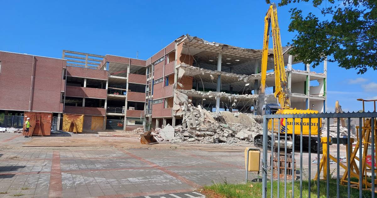 Sloop van oud-SSGM-gebouw begonnen | Middelburg | pzc.nl