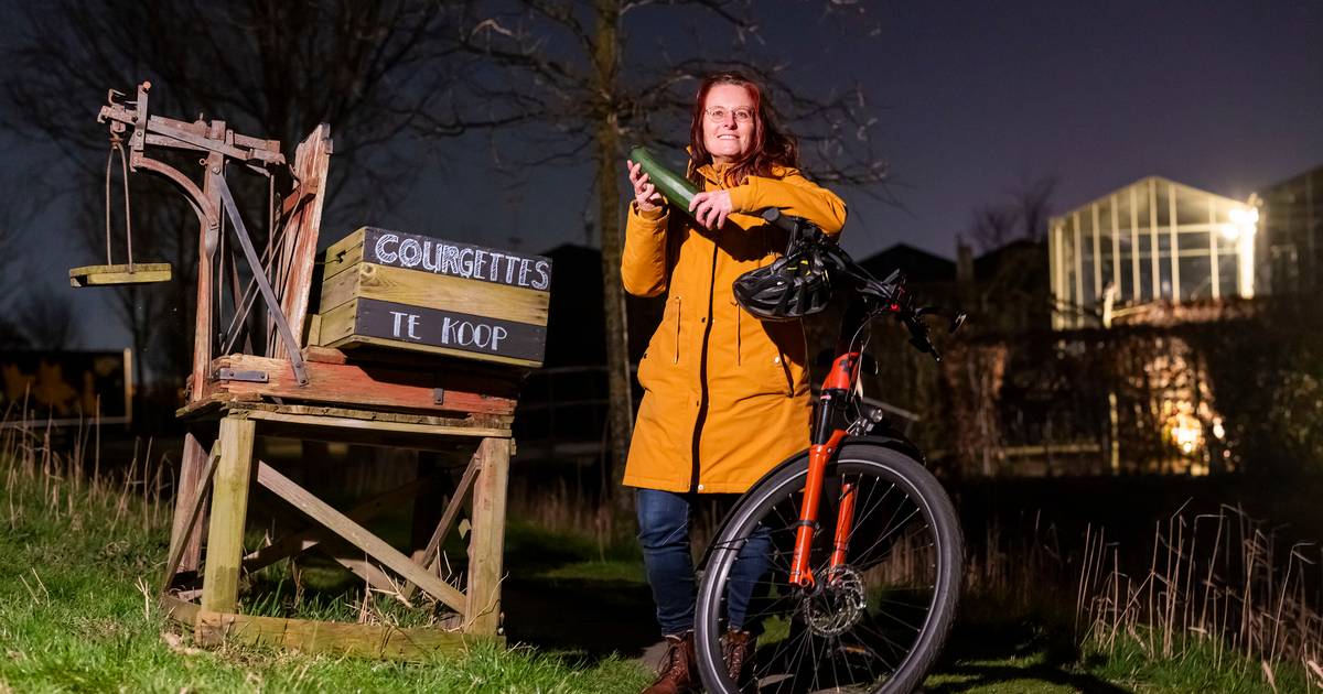 Hester mijdt het liefst de supermarkt en winkelt langs stalletjes ...