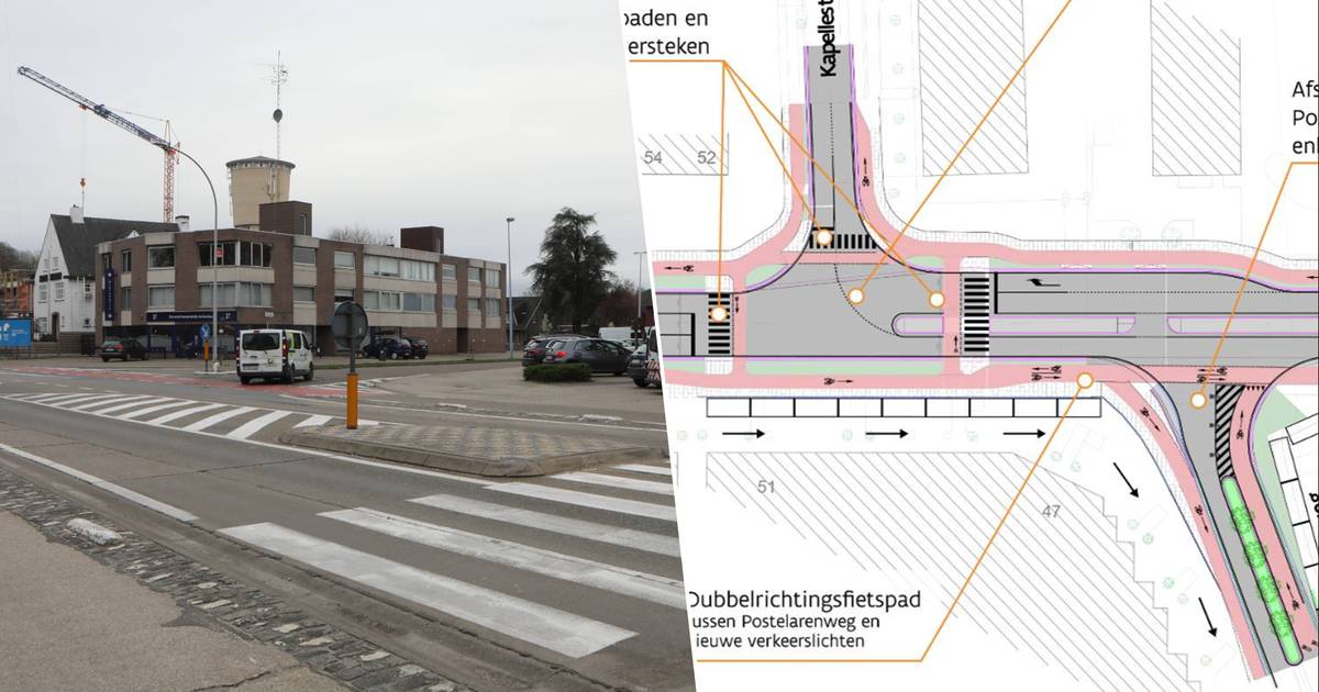 Kruispunt Kapellestraat-Postelarenweg krijgt verkeerslichten ...
