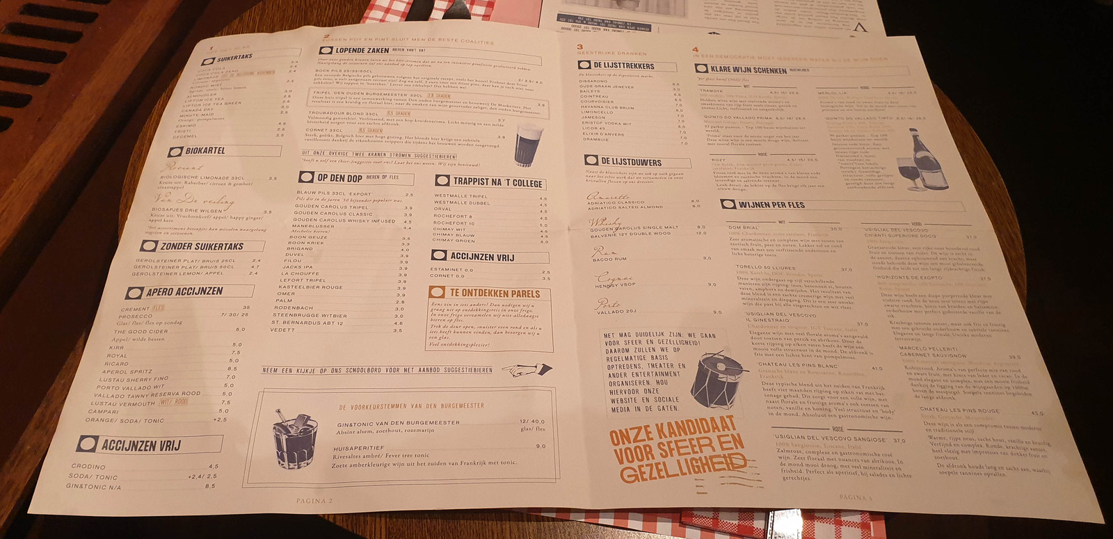 RESTOTIP. Den Ouden Burgemeester: reis je mee vijftig jaar terug in de ...