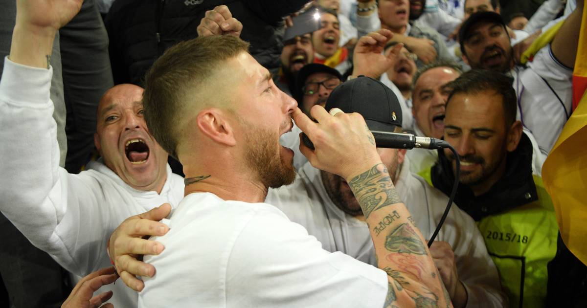 Zo vierden de spelers van Real Madrid hun vierde finaleplek in vijf ... Zo vierden de spelers van Real Madrid hun vierde finaleplek in vijf ...