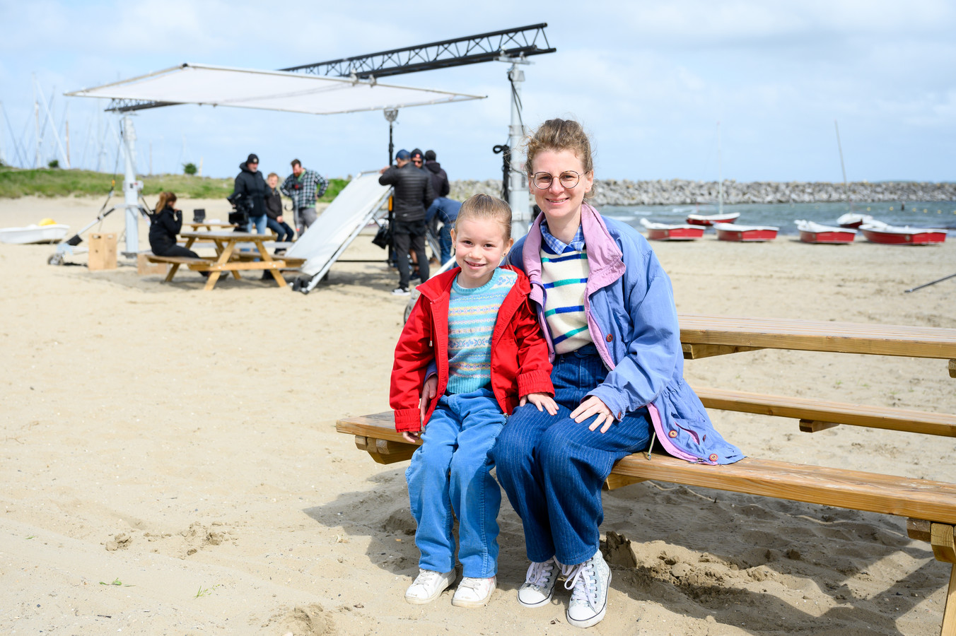 Strandje Den Osse decor voor Noorse tv-serie State of Happiness | Foto ...