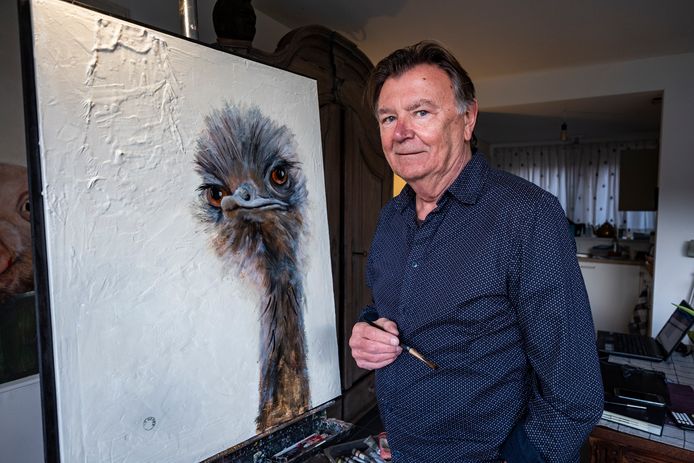 Beroeps-kunstschilder Geert De Meyer stelt zijn Lentevoorstelling voor ...