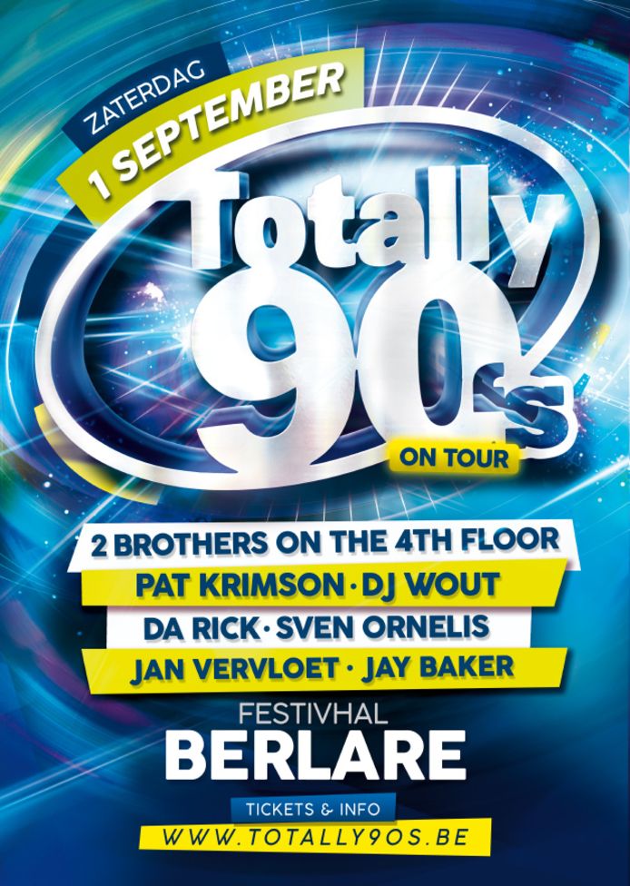 Totally 90's komt naar Berlare... en wij geven tickets weg! | Berlare ...