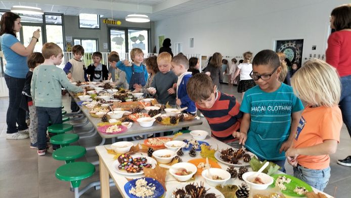 Leerlingen Springveer beleven net voor herfstvakantie muzische dag ...