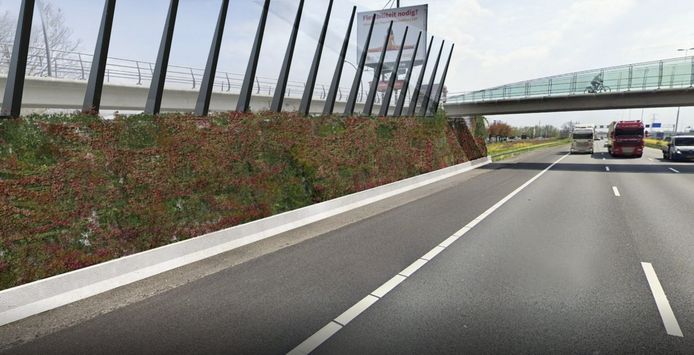 Geluidsscherm Park Triangel loopt vertraging op door afwijking ontwerp ...