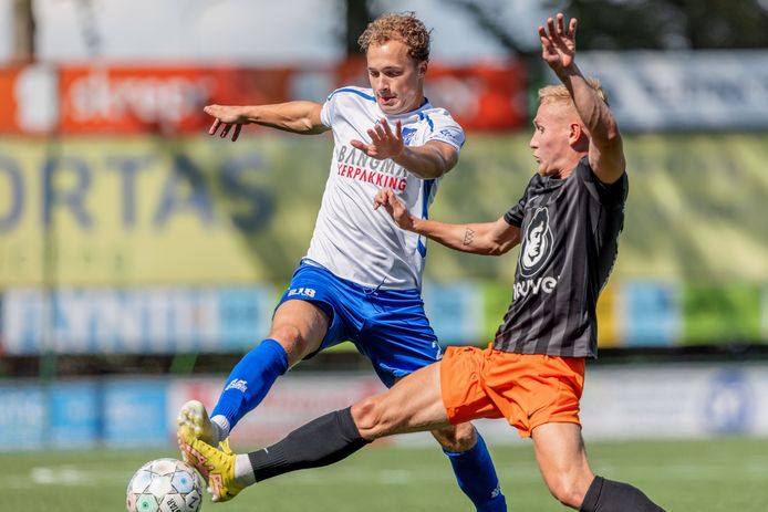Voor ‘vreimde’ Jarno van Essen is SV Urk een logische keuze: ‘Hard werken en normaal doen, dan ...