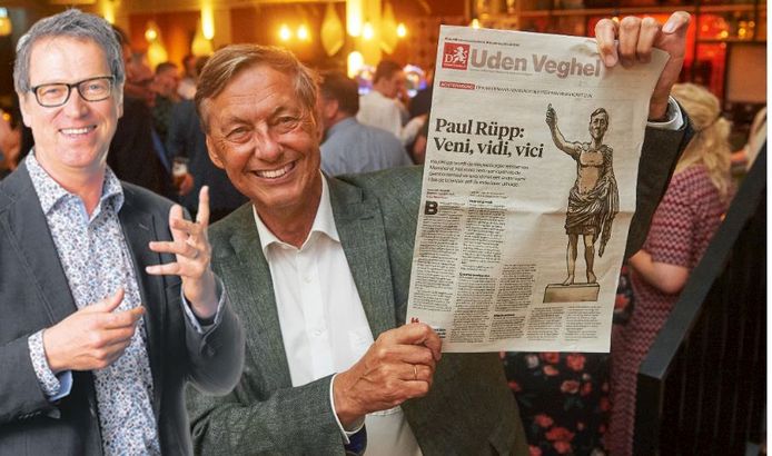 Wat zal de gemeente Maashorst Paul Rüpp nog lang gaan missen ...