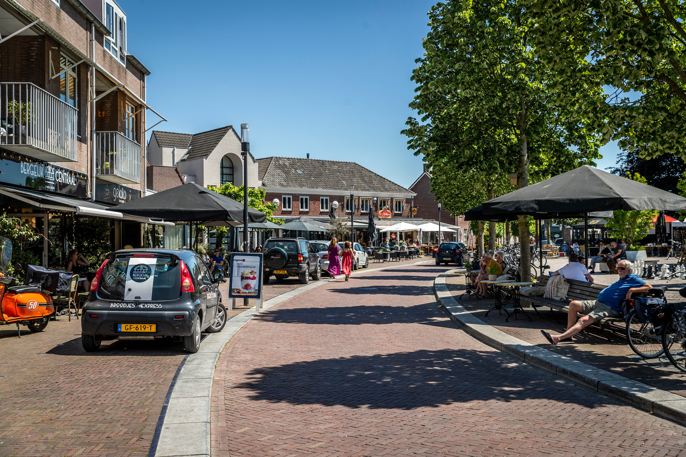 Ook dit jaar weer ruimere terrassen in het centrum van Bergeijk ...