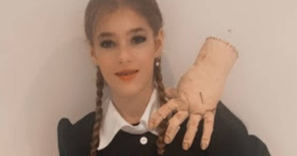 Tess gaat in griezelige outfit naar school voor carnaval | Zonhoven ...