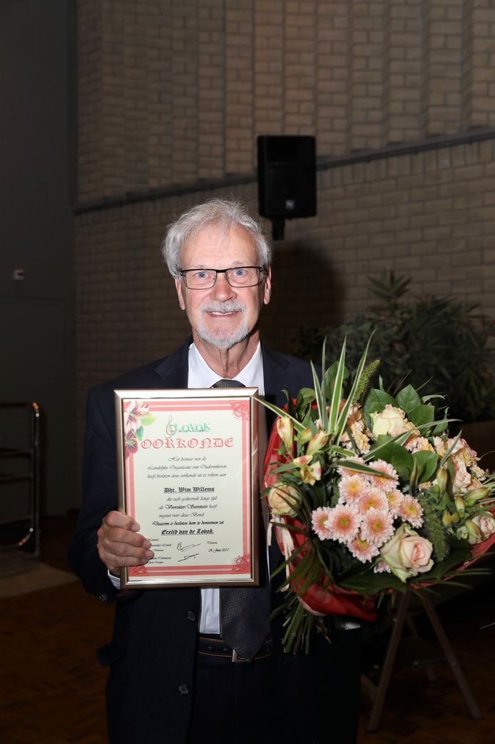 Erelidmaatschap voor Wim Willems uit Beek en Donk | Laarbeek | ed.nl